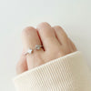 Silver Vanya Diamond Clover Ring | Made in Korea | Dainty Jewellery ...