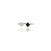 Black Vanya Diamond Clover Ring | Made in Korea | Dainty Jewellery ...