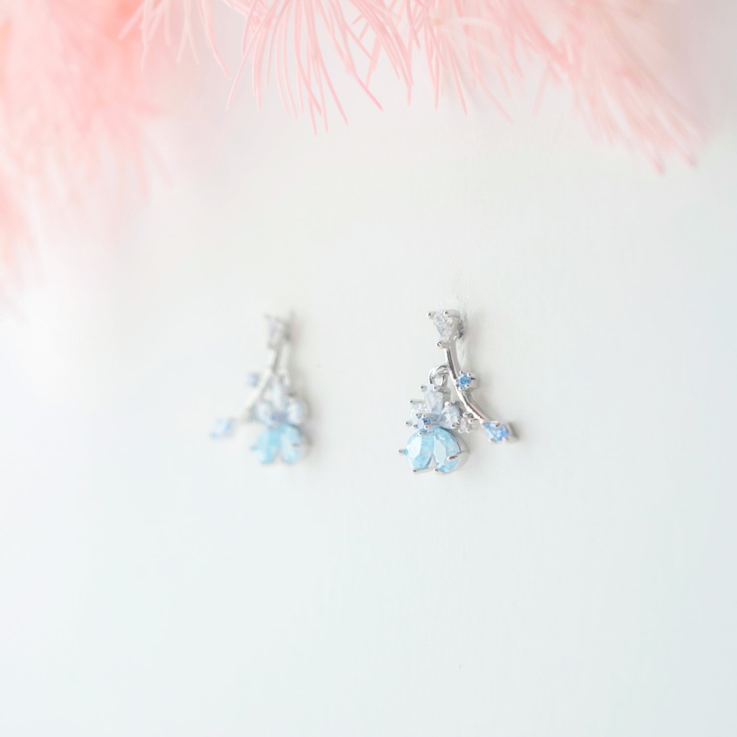 Silver Primrose Earrings | Made in Korea | Dainty Jewellery – Aurelia ...